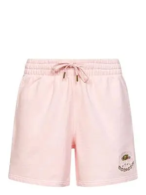 Casablanca CASABLANCA Laduree Embroidered Cotton Shorts Multicolor