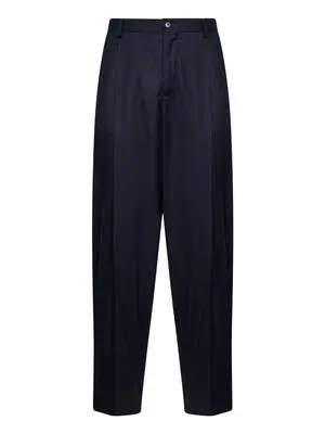 Dolce & Gabbana Stretch Flannel Tailored Trousers - Multicolor