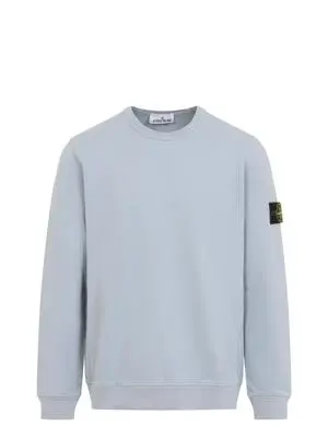 Stone Island Cotton Crewneck Sweatshirt - Blue