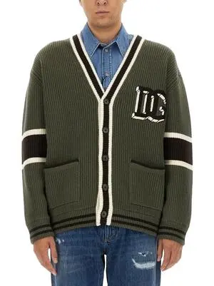 Dolce & Gabbana Wool Cardigan - Multicolor