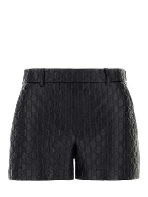 Gucci Leather Shorts - Black