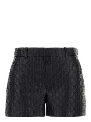 Gucci Leather Shorts - Black