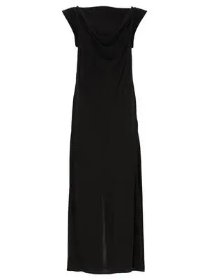 Bottega Veneta Crepe Viscose Jersey Dress - Black