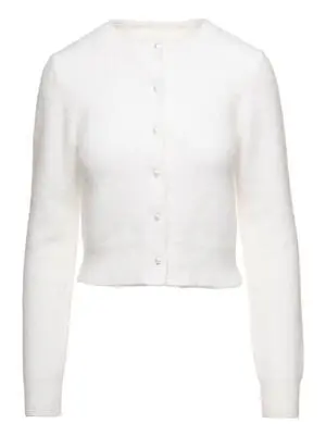 MAISON MARGIELA MAISON MARGIELA Angora Cropped Cardigan