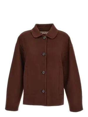 Marni Wool And Cashmere Jacket - Multicolor