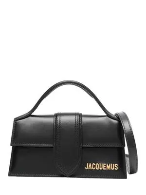 Jacquemus Leather Tote Bag - Black
