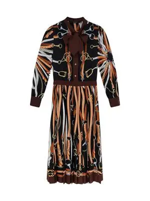 Gucci Chemisier Silk Dress - Multicolor