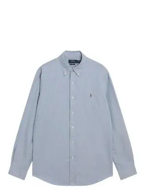 Polo Ralph Lauren Light Oxford Shirt Custom-fit - Blue