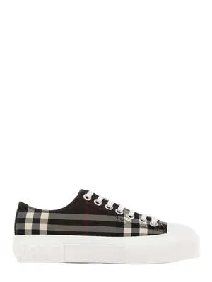 Burberry Burberry Women Embroidered Cavas Sneakers Multicolor