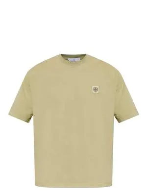 Stone Island Logo Patch T-shirt - Green