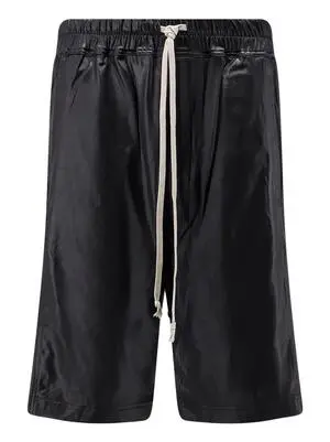 Rick Owens Acetate Bermuda Shorts - Black