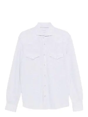 Brunello Cucinelli Cotton Shirt - Multicolor