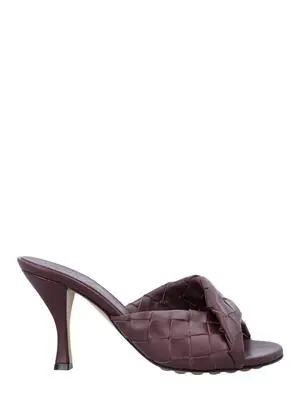Bottega Veneta Blink Woven Lambskin Mules - Multicolor