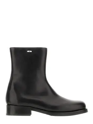 Our Legacy Leather Ankle Boots - Multicolor