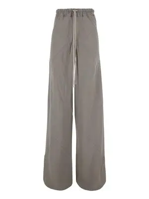 Rick Owens RICK OWENS Viscose Blend Wide Leg Trousers Multicolor