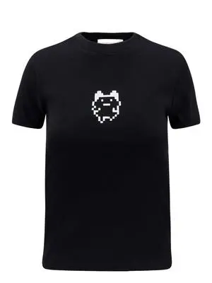 Coperni Tamagotchi Organic Cotton T-shirt - Black