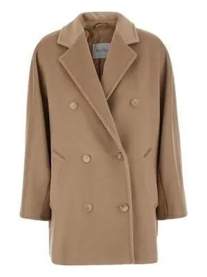 MAX MARA MAX MARA Rebus Short Double-Breasted Coat In Wool And Cashmere
