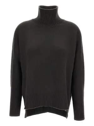LISA YANG Heidi Turtleneck Sweater - Multicolor