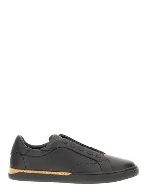 Fendi Leather Sneakers - Multicolor