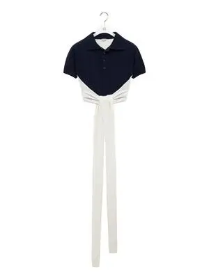 Loewe Loewe Women Wool And Cashmere Polo Shirt Multicolor