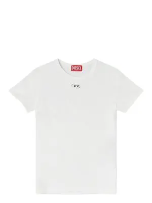 DIESEL® Cotton Blend Short Sleeve T-shirt - Multicolor