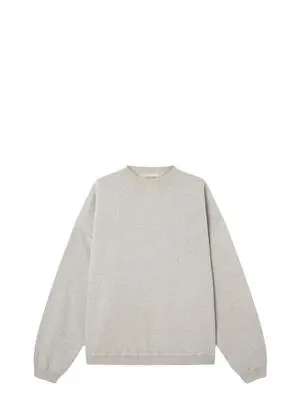 GOLDEN GOOSE Sweatshirt With Logo Patch - Gray