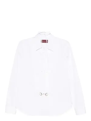 Gucci Horsebit Cotton Shirt - Multicolor