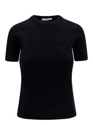 Max Mara MAX MARA Adelio Viscose Blend T-Shirt Multicolor