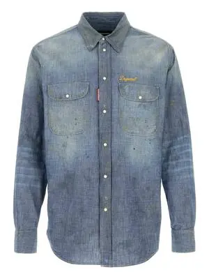Dsquared2 Denim Shirt - Blue