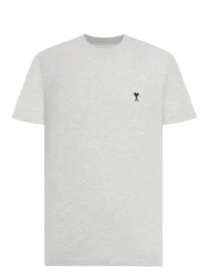 AMI Paris De Coeur T-shirt In Organic Cotton Jersey - Multicolor