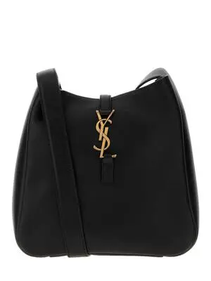 Saint Laurent Leather Le 5 À 7 Crossbody Bag - Black