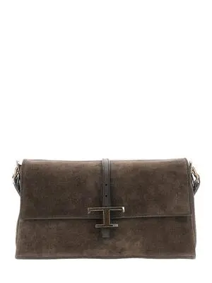 TOD'S T Timeless Suede Small Bag - Multicolor