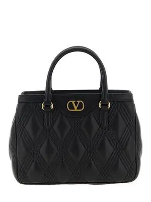 Valentino Garavani Quiltie 67 Handbag - Black