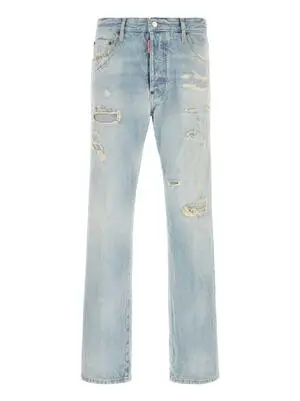 Dsquared2 Sexy 70s Denim Jeans - Blue