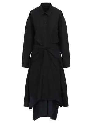 Balenciaga Maxi Patched Shirt - Black