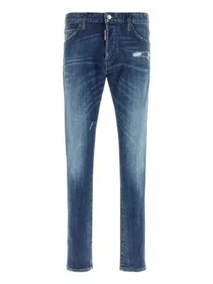 Dsquared2 Stretch Denim 5 Pockets Jeans - Blue
