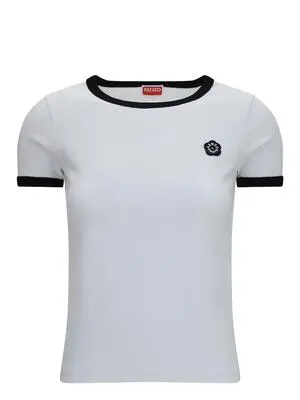 Kenzo Boke Flower 2.0 Embroidered T-shirt - White