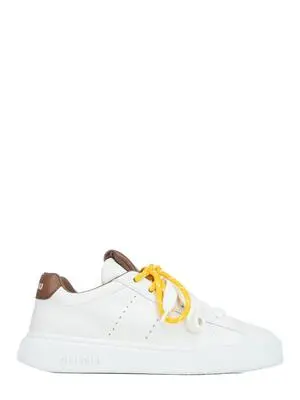 Miu Miu Leather Sneakers - Multicolor