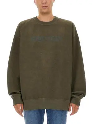 Alexander McQueen Sweatshirt With Logo - Multicolor