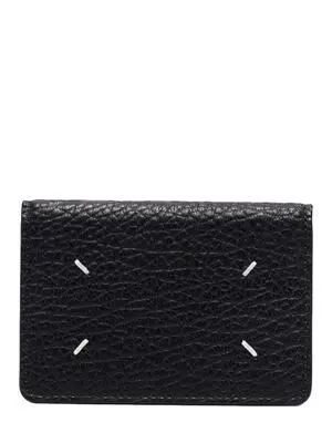 MAISON MARGIELA Portacarte Bi-fold Four Stitches - Black
