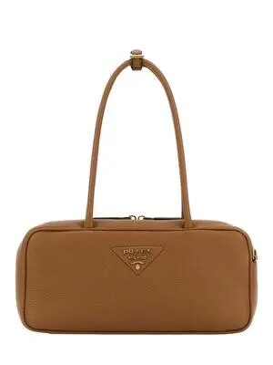 Prada Leather Bag - Brown