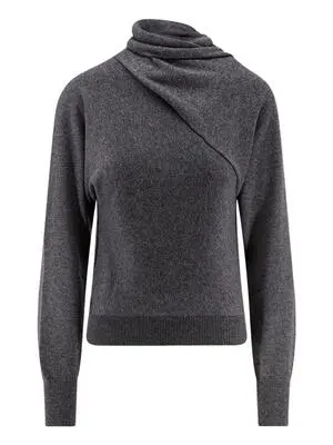 TOM FORD Tom Ford Cashmere Cotton Turtleneck Sweater Multicolor