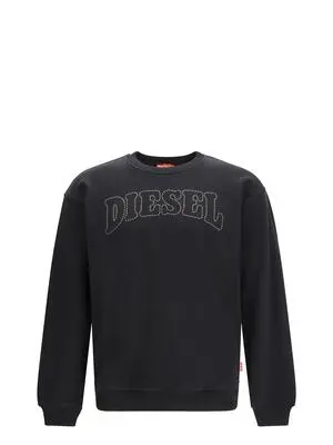 DIESEL® S-norm-v10 Sweatshirt - Black