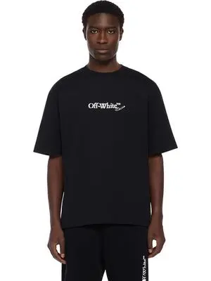 Off-White Scribble Arrow Skate Logo T-shirt - Black