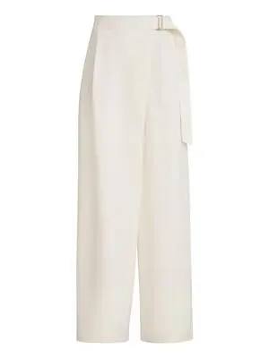 Brunello Cucinelli Linen Blend Trousers - Multicolor