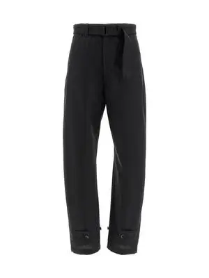 LEMAIRE Curved Tailored' Pants - Black
