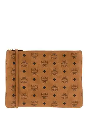 Mcm Printed Canvas Aren Crossbody Bag - Multicolor