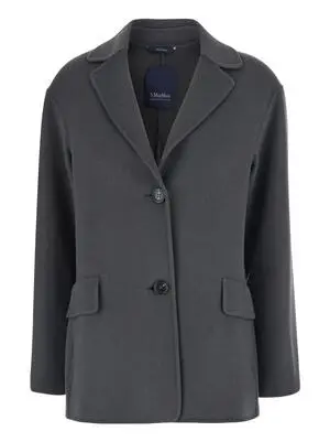 Max Mara Elfi Wool Single-breasted Jacket - Multicolor
