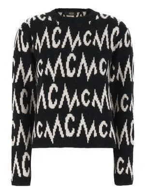 Mcm Graphic Knitwear Pullover - Multicolor