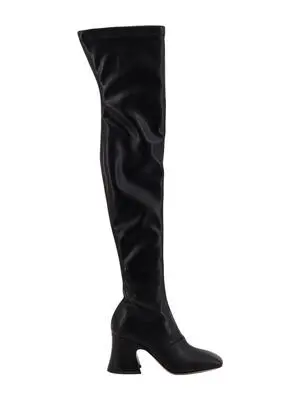 Chloé Janis Over The Knee Leather Boots - Black